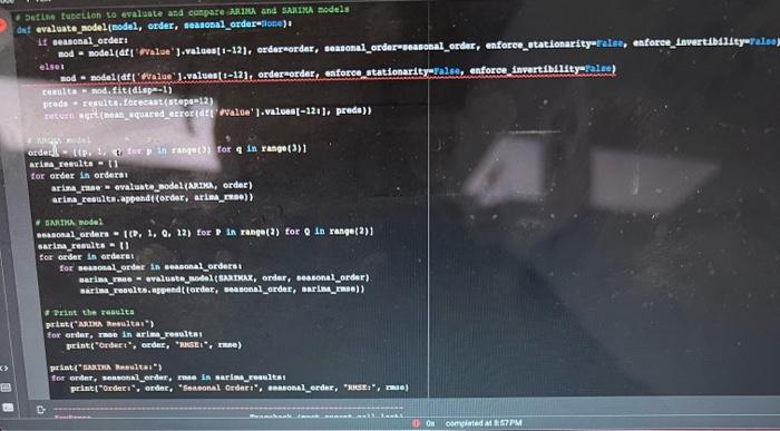 Solved "Air Passengers" on Kaggle please give correct | Chegg.com