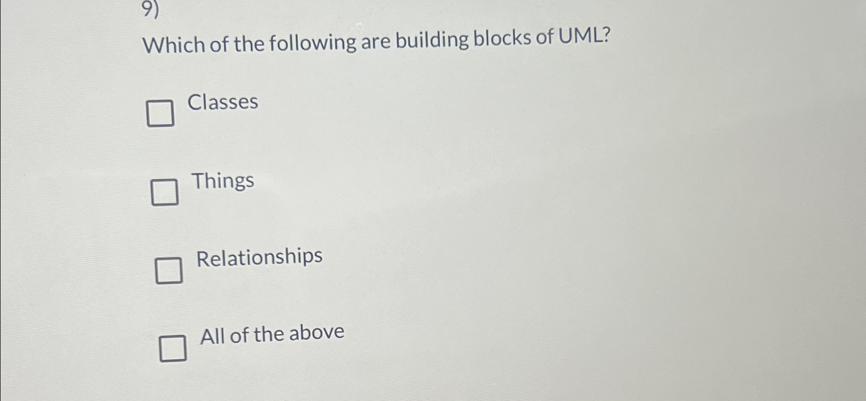 Solved Which of the following are building blocks of | Chegg.com