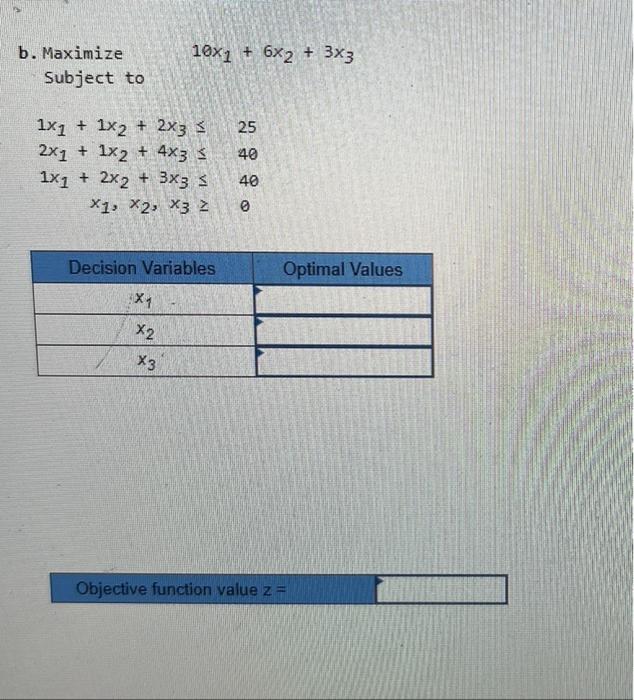 Solved Problem 19-6 (Static) Use Excel Solver to obtain the | Chegg.com