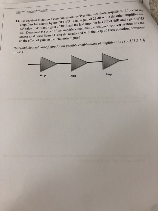 Solved Exercises 1. Calculate the thermal noise power in dBm | Chegg.com