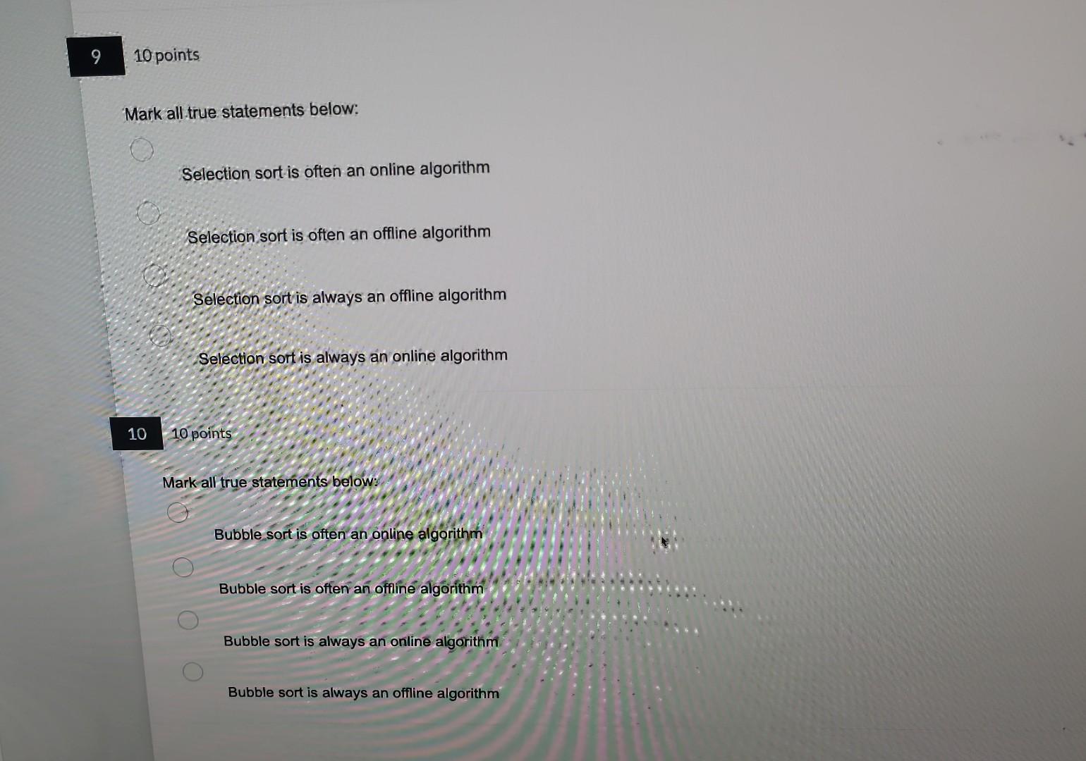 Solved Amortized analysis is ... an alternative to | Chegg.com