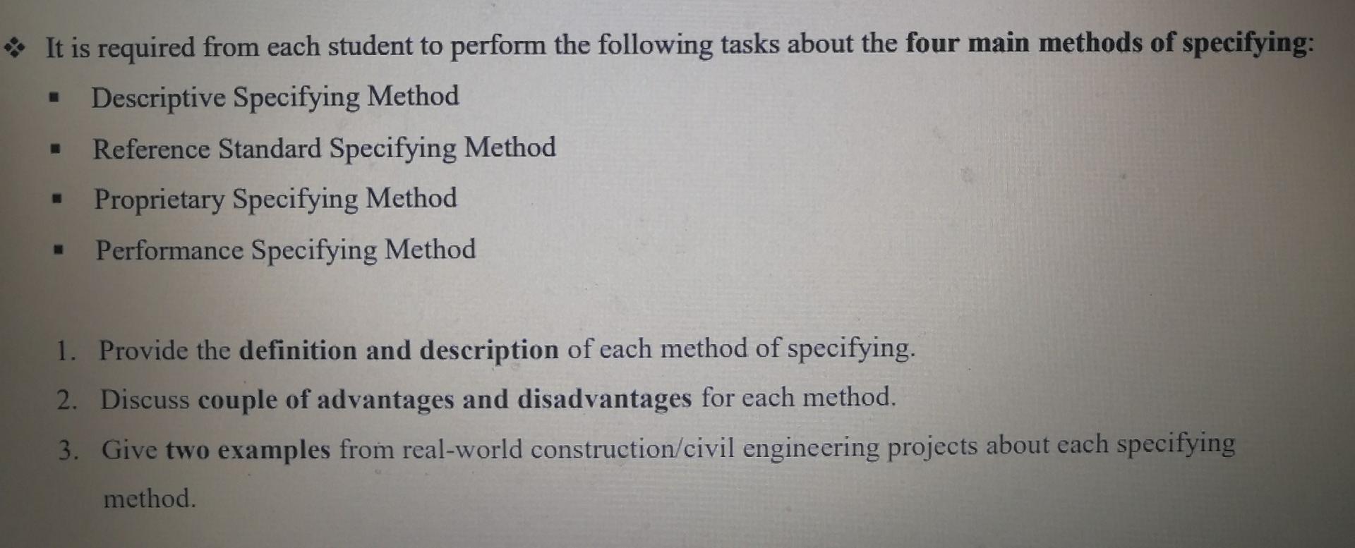 Solved It is required from each student to perform the | Chegg.com