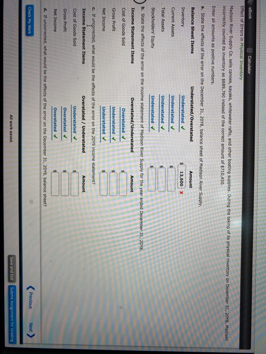 Solved eBook Calculator Effect of Errors in Physical | Chegg.com