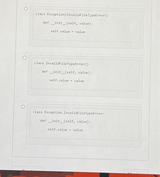 Solved Which XXX is the correct example for defining a | Chegg.com