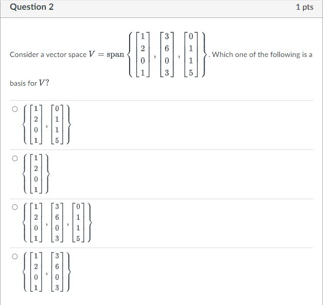 Solved Question 1 | Chegg.com