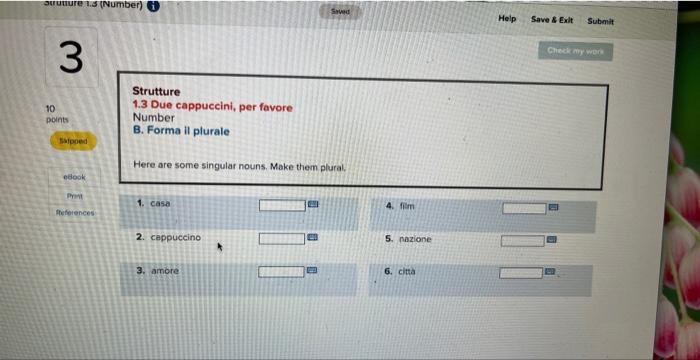 Help Save \& Exit submit | Chegg.com