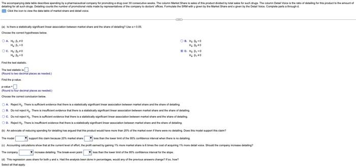 Solved please help! the four drop down boxes options are | Chegg.com