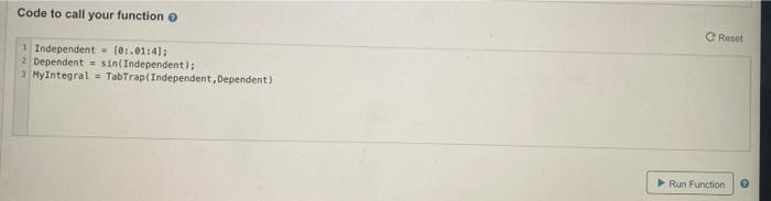 Solved 3.5 Trapezoidal rule with tabulated data using the | Chegg.com