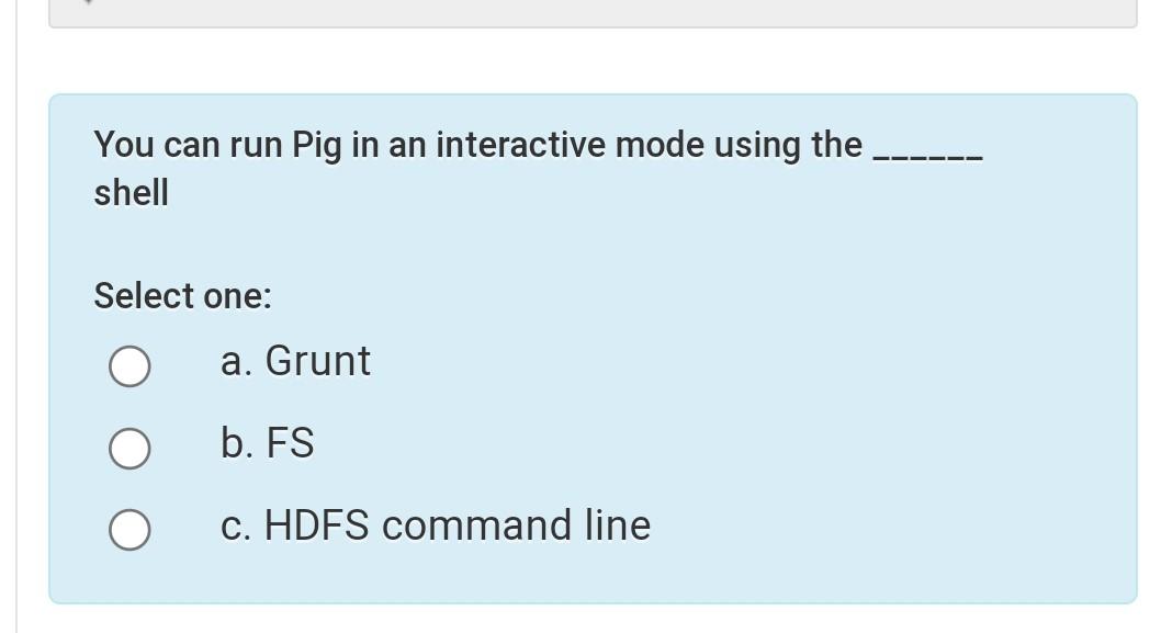 Solved For reading and writing data to/from Hadoop | Chegg.com