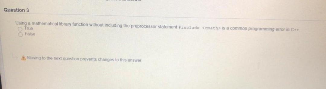 Solved Using a mathematical library function without | Chegg.com