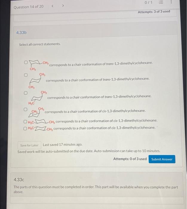 Solved Select all correct statements. CH CH3 corresponds to | Chegg.com