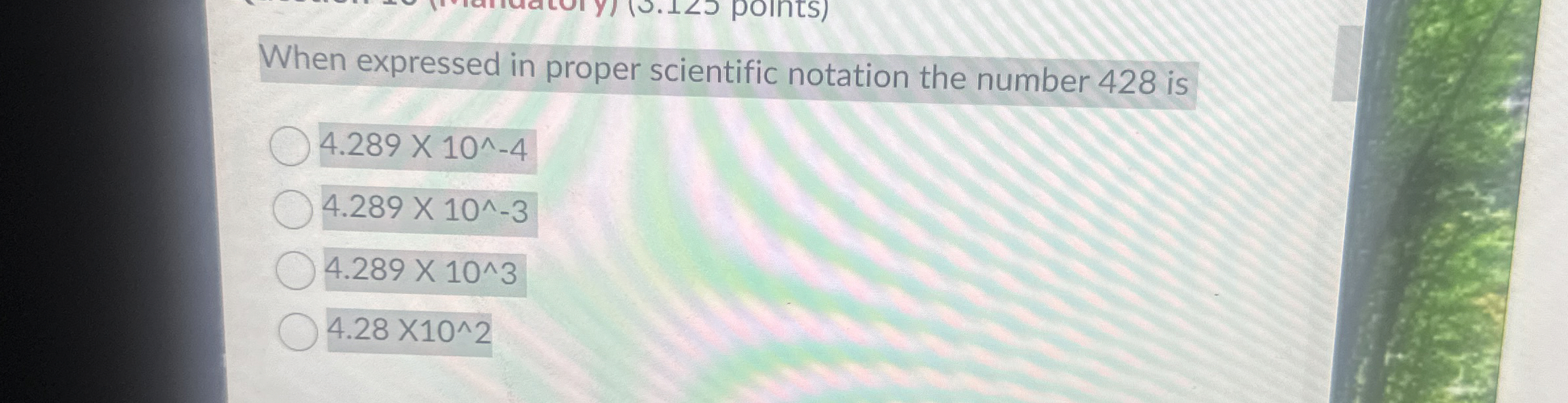 Solved When expressed in proper scientific notation the | Chegg.com