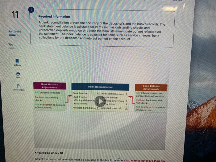 Solved Select the items below which must be adjusted to the | Chegg.com
