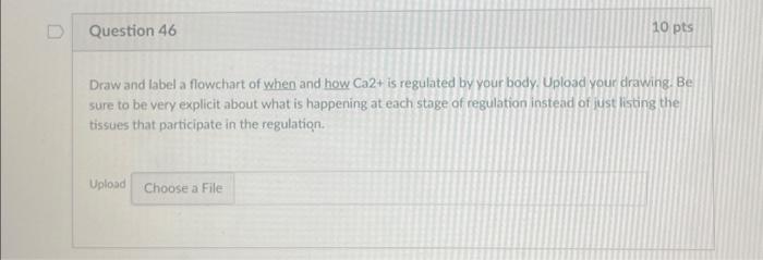 Solved Draw and label a flowchart of when and how Ca2+ is | Chegg.com
