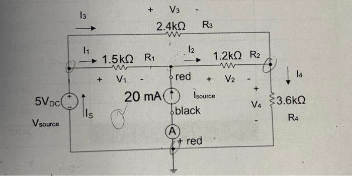 Solved Solve for the voltage, current, and power across all | Chegg.com
