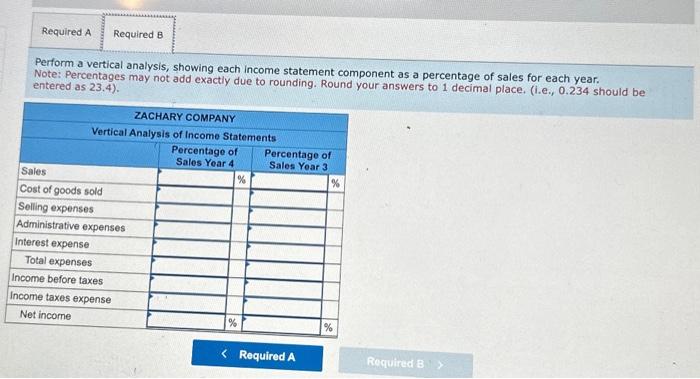 Solved Exercise 13-3A (Algo) Horizontal and vertical | Chegg.com