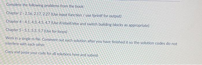 solved-complete-the-following-problems-from-the-book-chegg