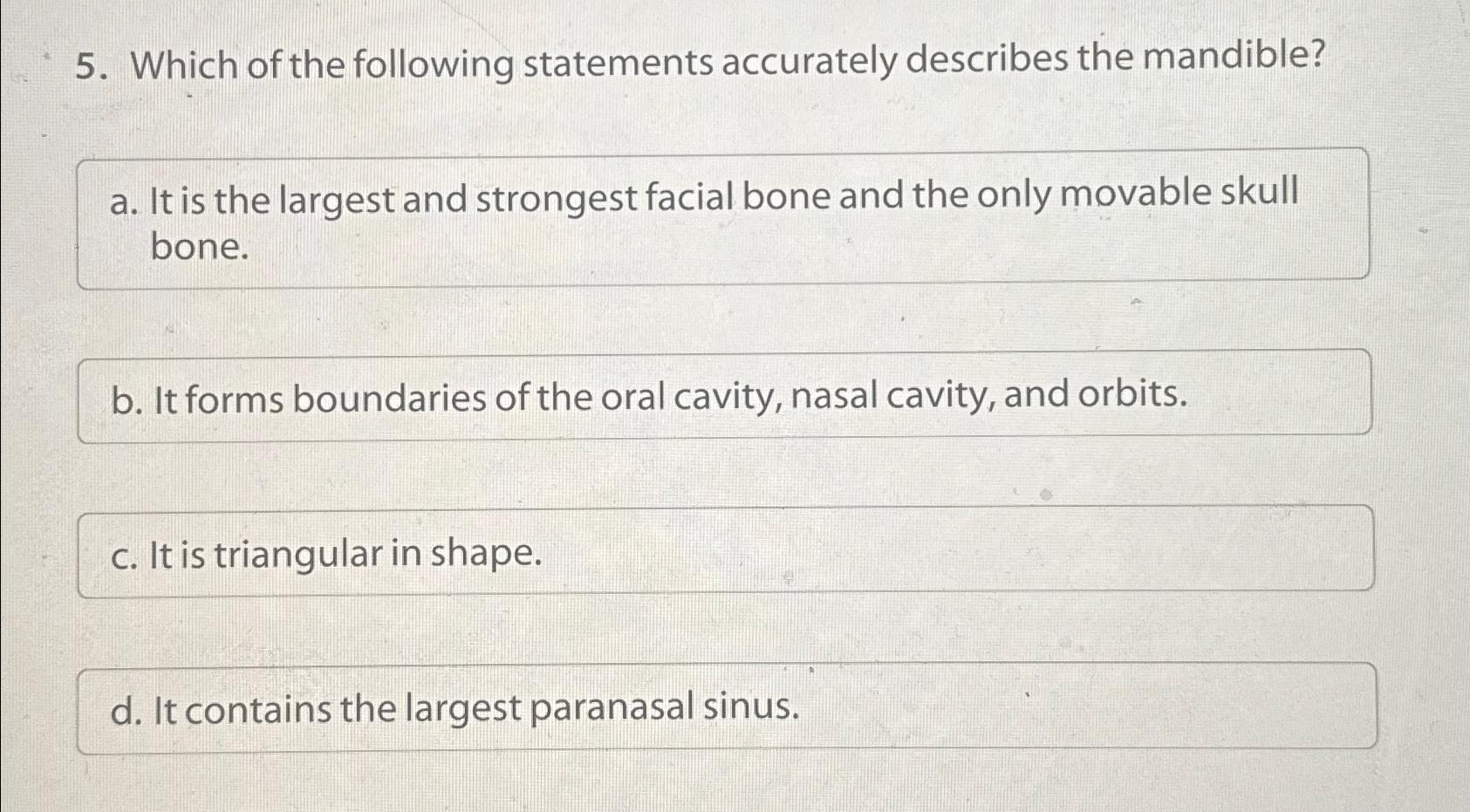 Solved Which of the following statements accurately | Chegg.com