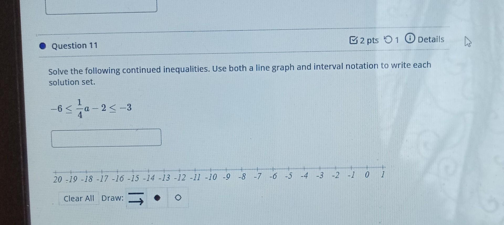 Solved Solve the following continued inequalities. Use both | Chegg.com