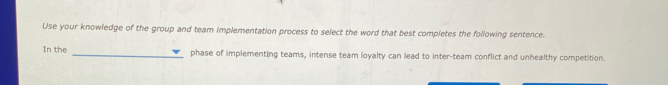 Solved Use your knowledge of the group and team | Chegg.com