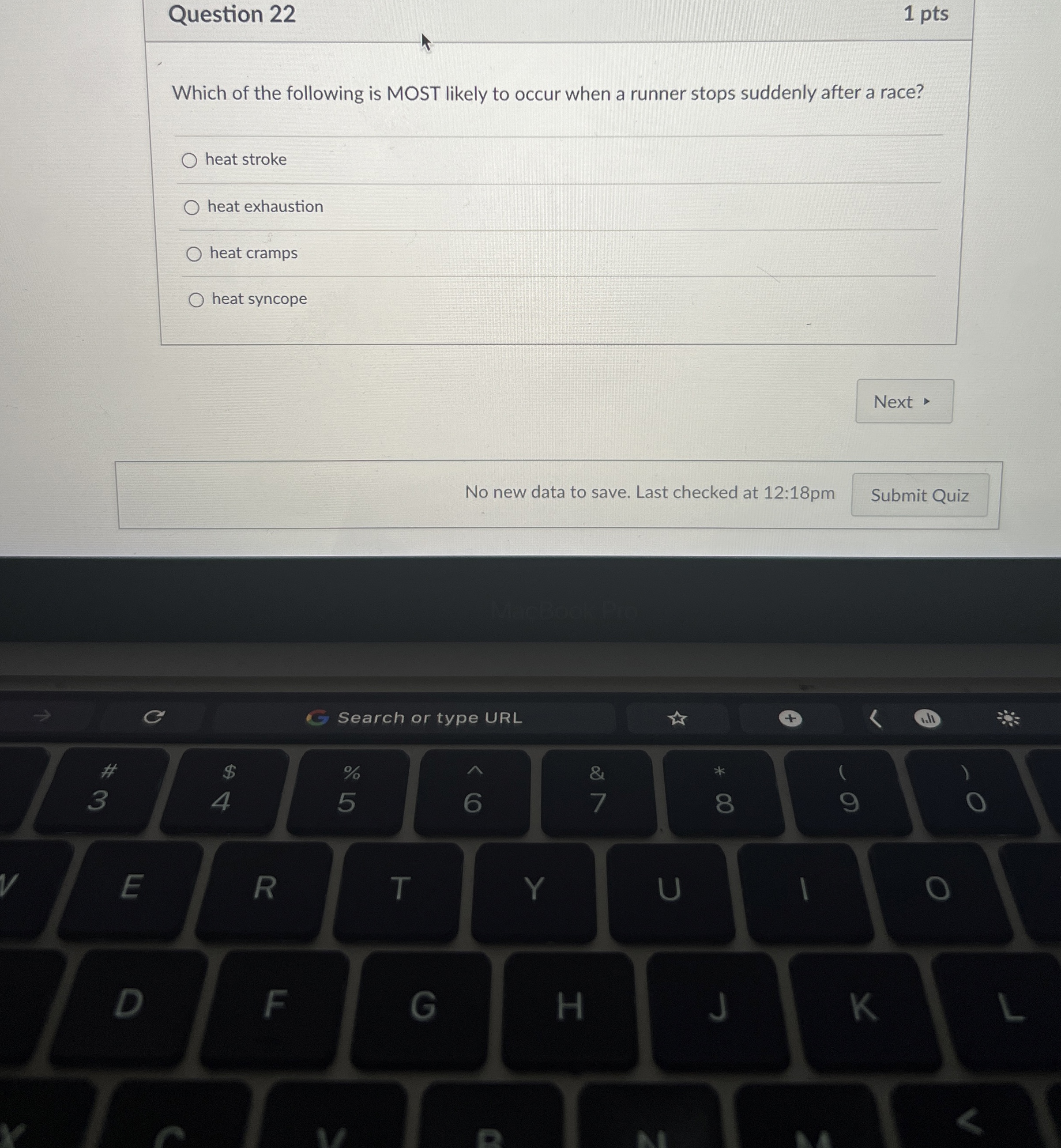 Solved Question 221 ﻿ptsWhich of the following is MOST | Chegg.com