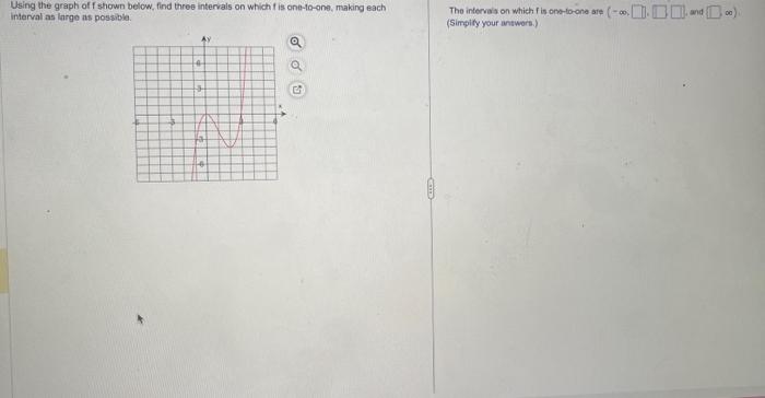 Solved Using the graph of f shown below, find three | Chegg.com