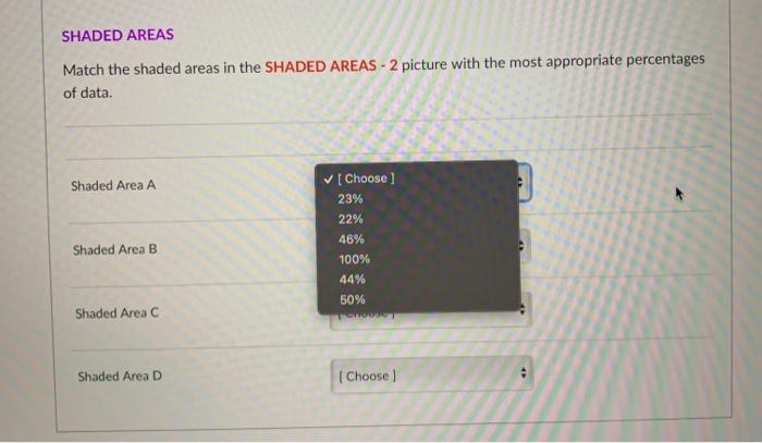 Solved Use the image below to answer the SHADED AREAS | Chegg.com