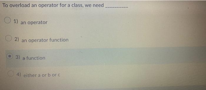 Solved When a function is defined as virtual, all functions | Chegg.com
