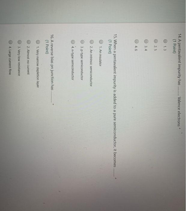 Solved 3. Addition of trivalent impurity to a | Chegg.com