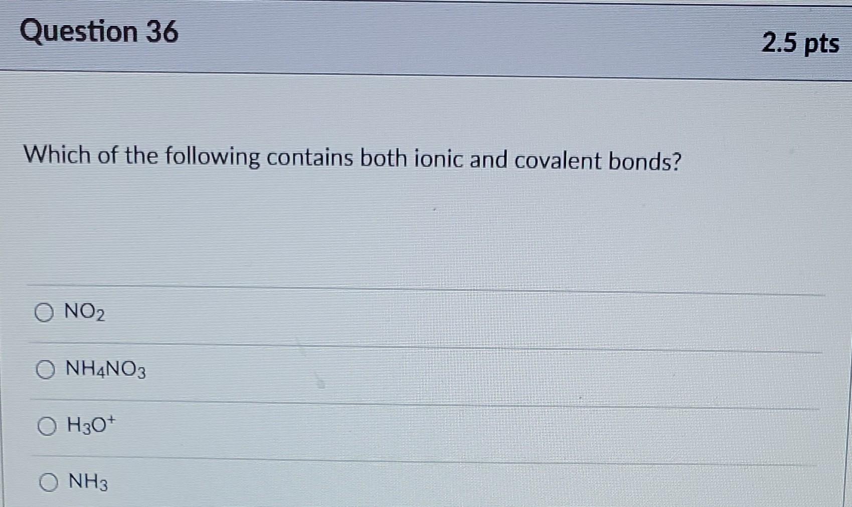 Solved Which of the following contains both ionic and | Chegg.com