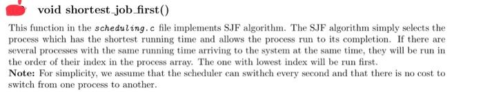 Solved 1 2 3 ON 5 B 10 Shortest job first... Process 1 | Chegg.com