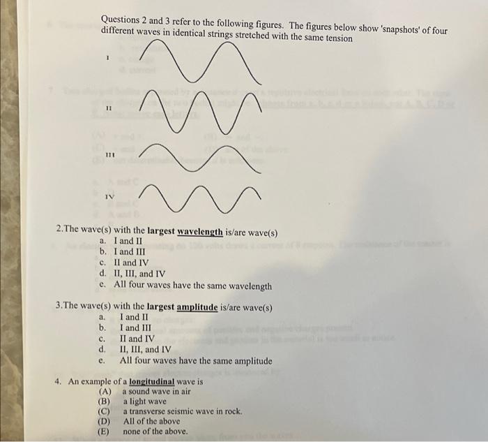 Solved Questions 2 and 3 refer to the following figures. The | Chegg.com