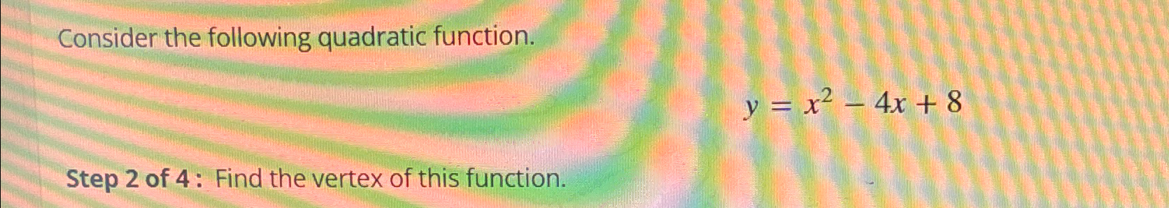 Solved Consider the following quadratic | Chegg.com