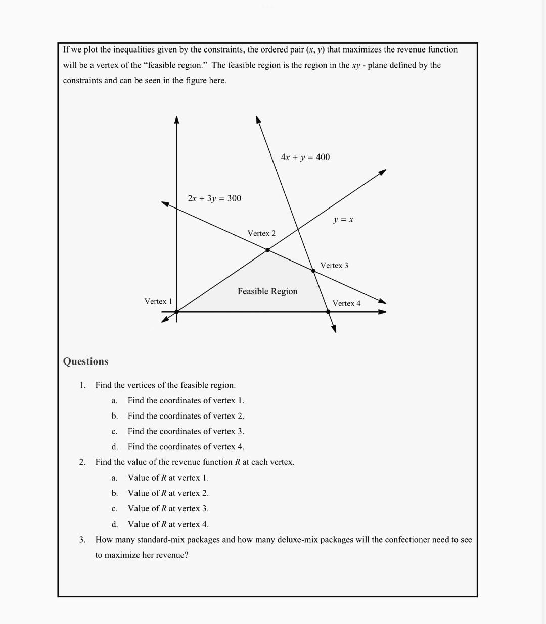 Solved Problem Statement A confectioner sells two types of | Chegg.com