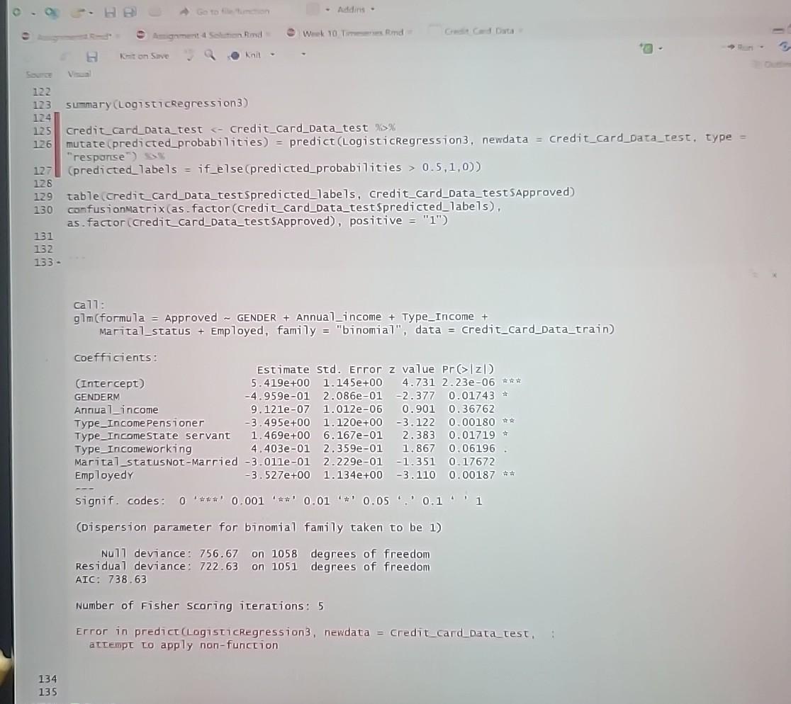 Solved i keep getting this error. A- ﻿gament 4 ﻿Soltion | Chegg.com