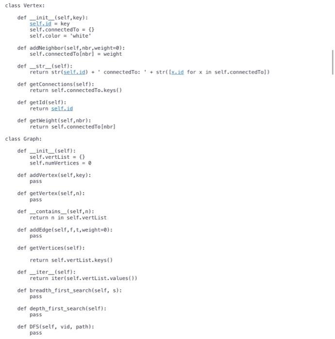 Solved Topics Covered 1. Graphs 2. Graph Traversals and | Chegg.com