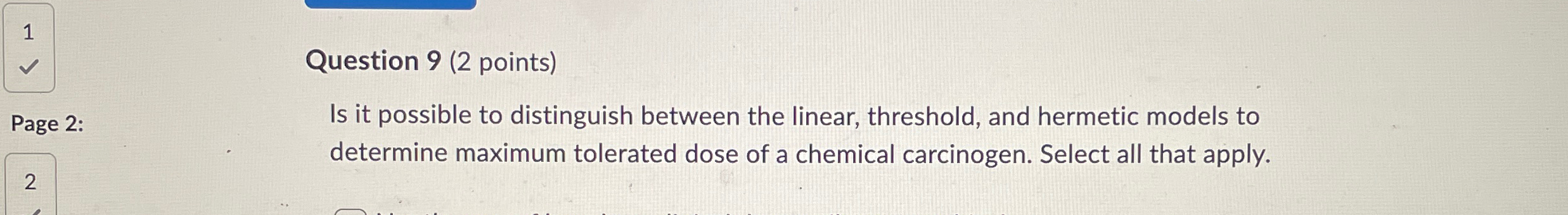Solved Is it possible to distinguish between the linear, | Chegg.com