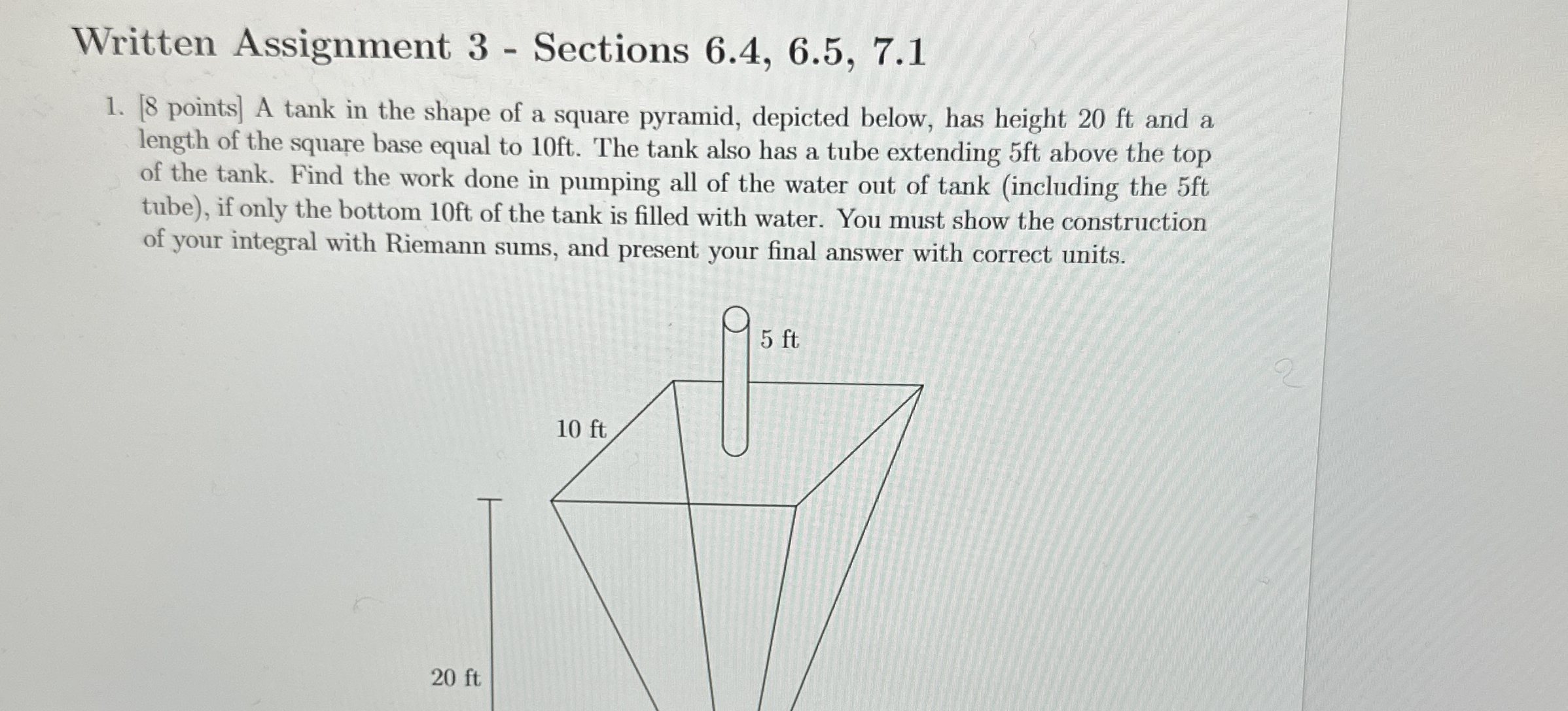 Solved Written Assignment 3 - ﻿Sections 6.4, 6.5, 7.1[8 | Chegg.com