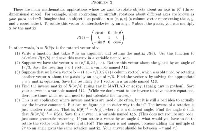 Solved There are many mathematical applications where we | Chegg.com
