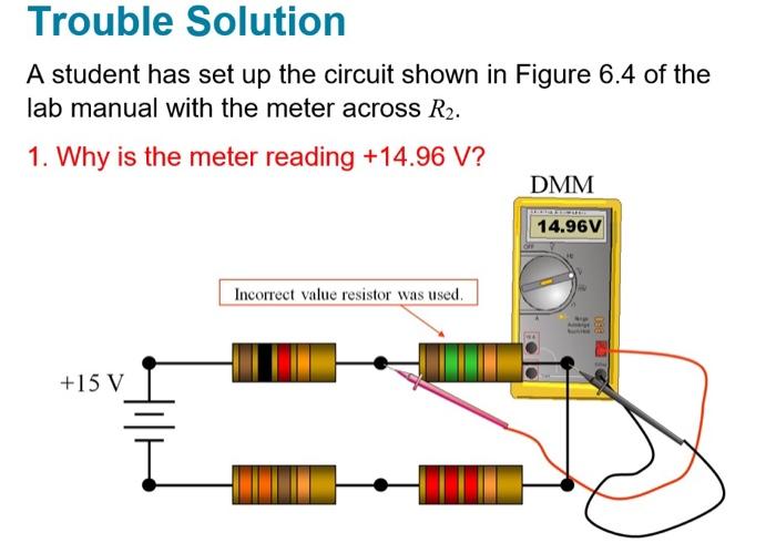 Solved Problem-1 A student constructs the circuit from | Chegg.com