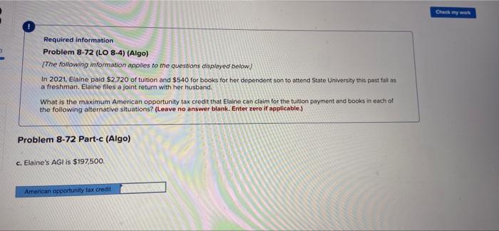 Solved Sed Help Save & Exit Submit Check my work Required | Chegg.com