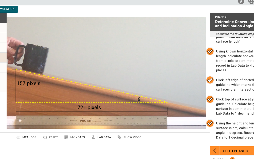 Solved A brief overview of Lab 3 (Friction on an Inclined | Chegg.com