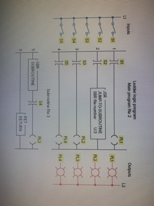 Solved Program Schematic Using Micrologix 1000 Processor In