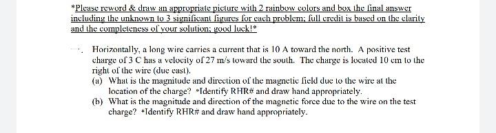Solved *Please reword & draw an appropriate picture with 2 | Chegg.com