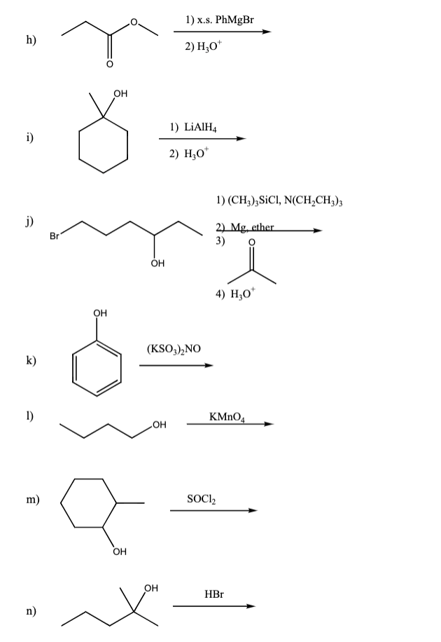 Solved Predict the major products of ﻿the following | Chegg.com
