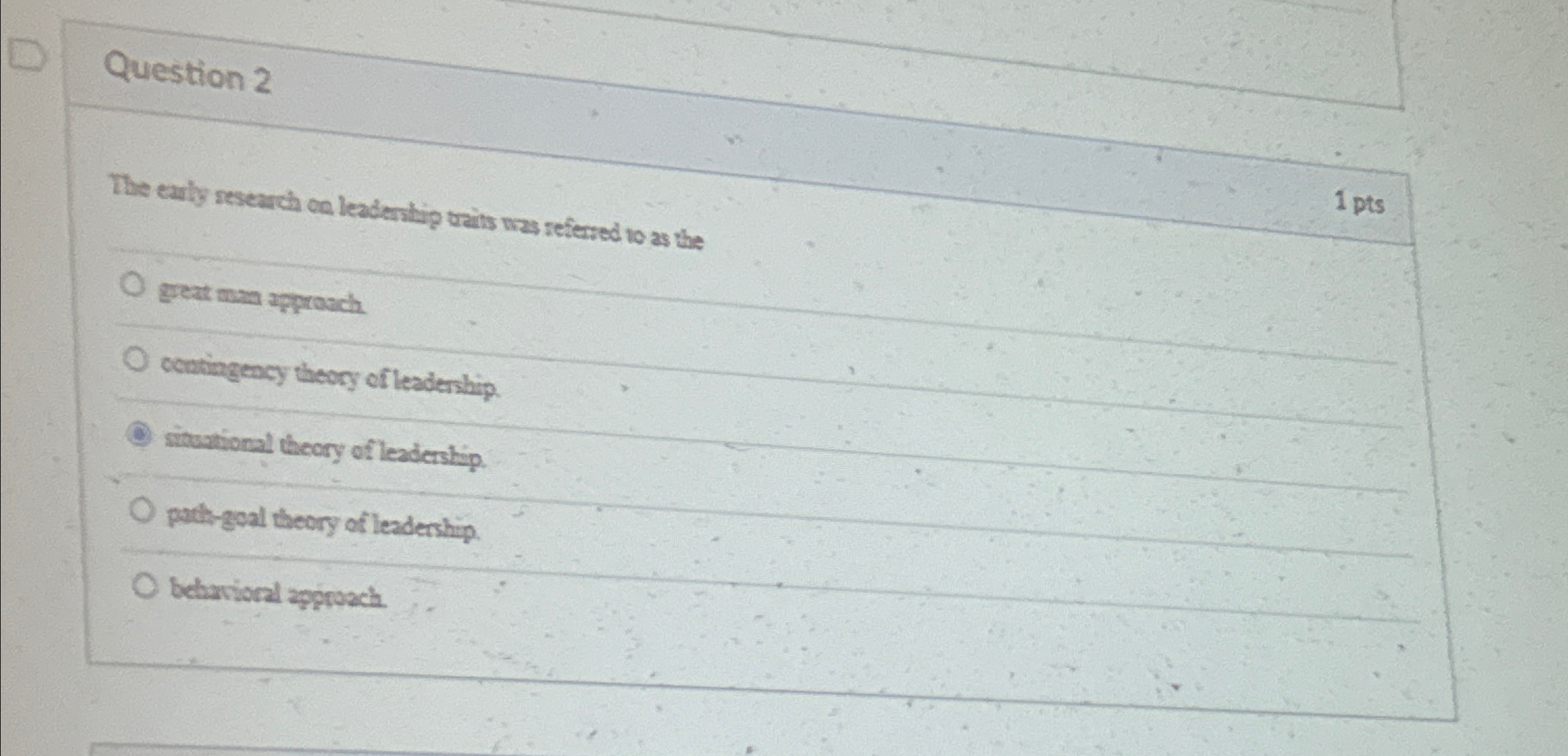 Solved Question 21 ﻿ptsThe early research oc leadentip raits | Chegg.com