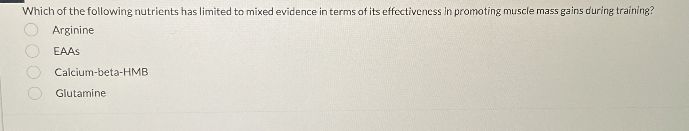 Solved Which of the following nutrients has limited to mixed | Chegg.com