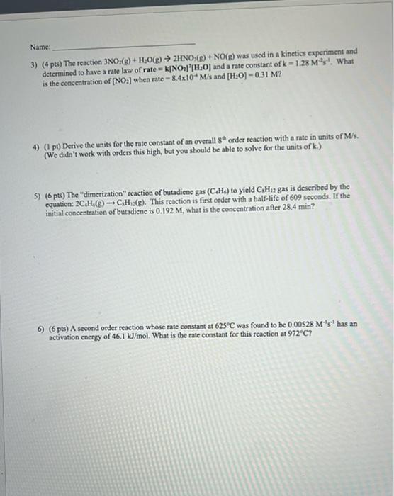 Solved Show all work for calculation questions and clearly | Chegg.com