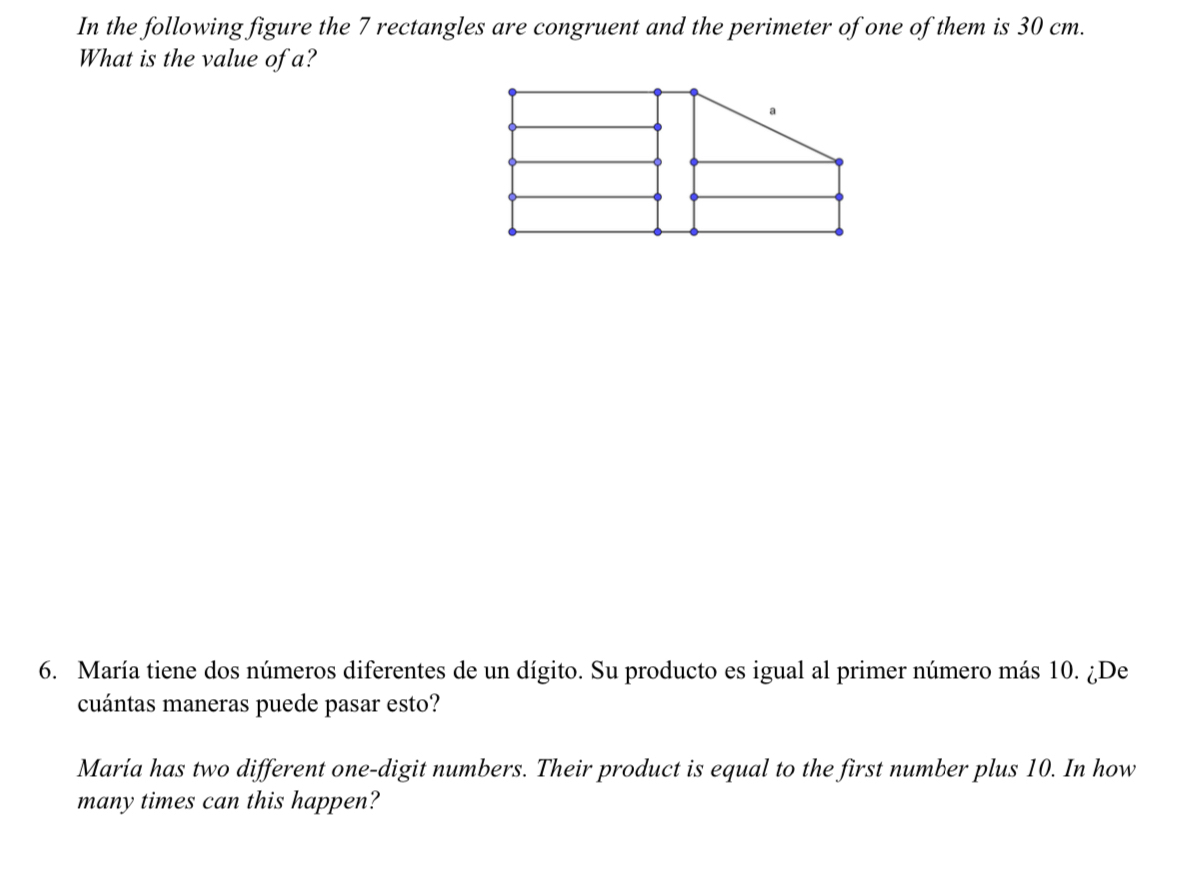 Solved In the following figure the 7 ﻿rectangles are | Chegg.com