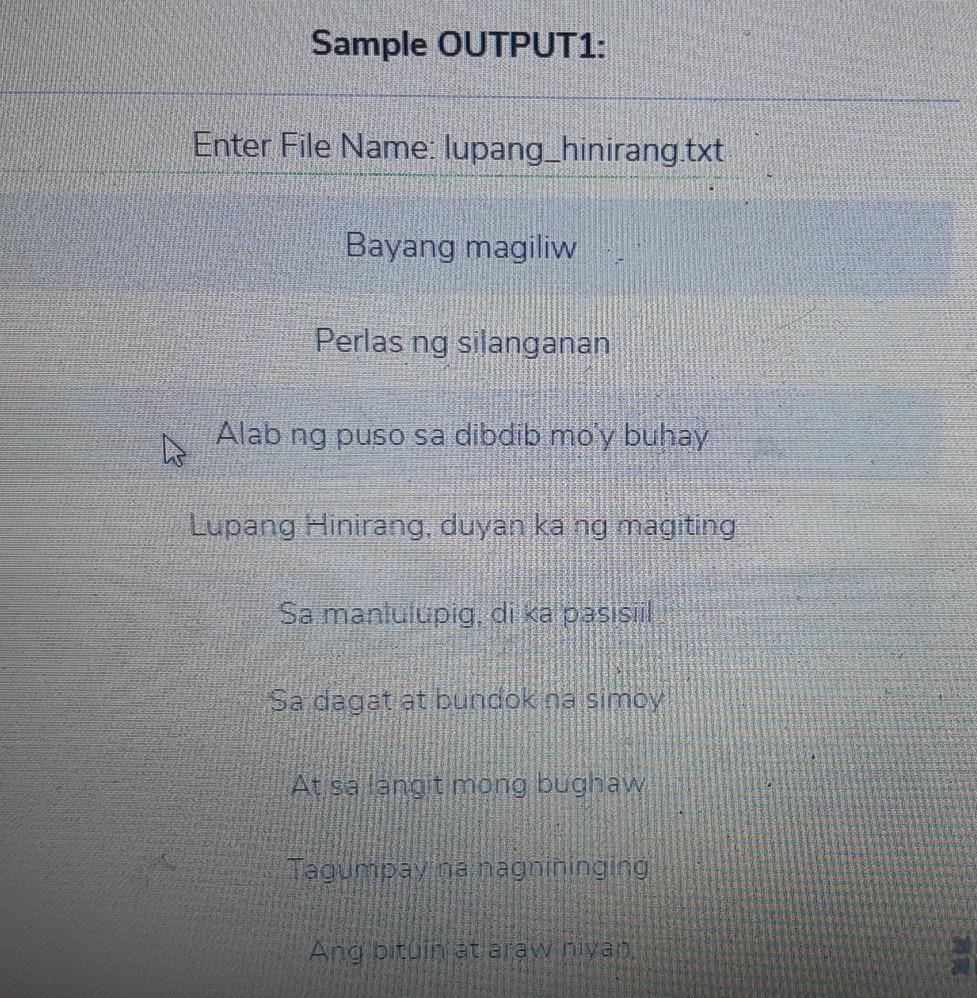 Solved 3. Task 2: Reading lines from a File Write C code | Chegg.com